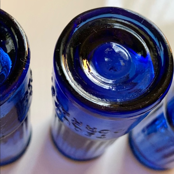 Vintage | Dining | Vintage Mexico Blue Glass Bullet Shotgun Shell ...